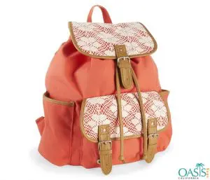 Wholesale Peach Coloured Stylish Backpack for Girls USA,Canada,UK
